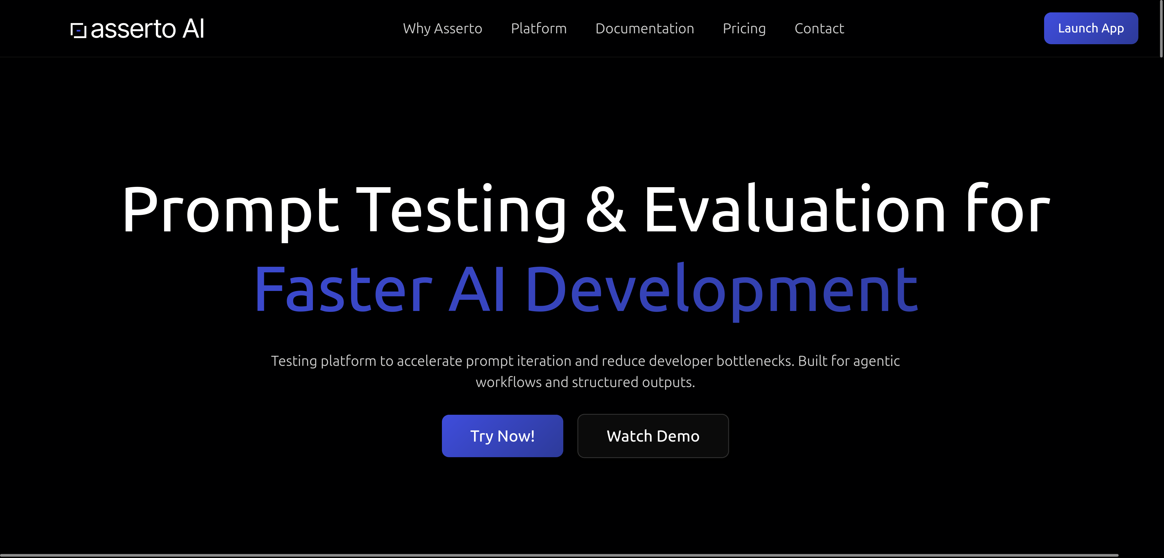 Asserto AI | SaaS Platform for LLM Prompt Development & Evaluation